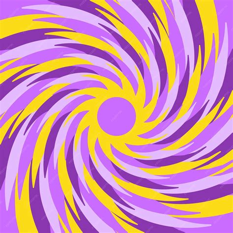 Premium Vector Abstract Square Psychedelic Background With Bright Whirlpool Trendy Geometric