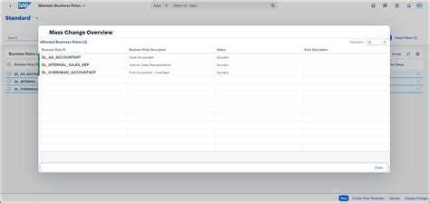 How To Use Maintain Business Roles Mass Mainten Sap Community