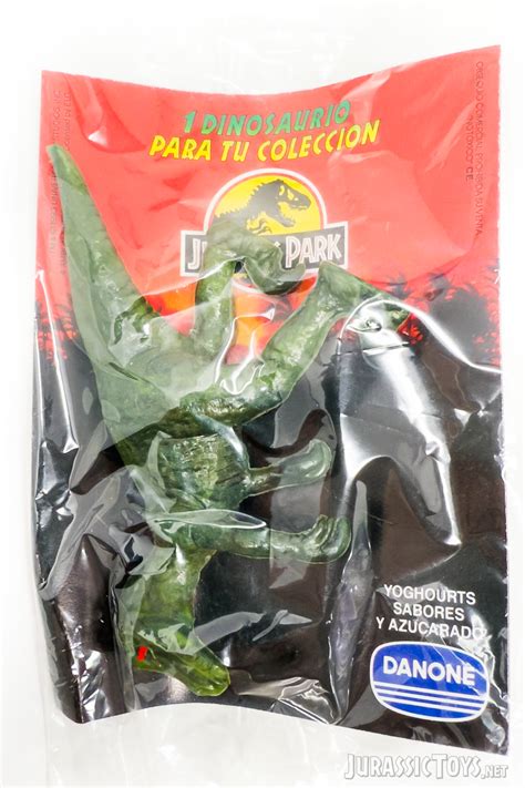 Danone Collection T Rex Plastic Bubble Packaging Jurassic Toys The