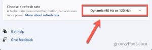 How To Enable A Dynamic Refresh Rate On Windows