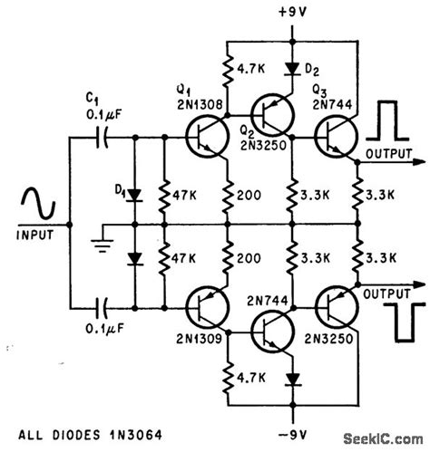 LOW COST SQUARE WAVES Power Supply Circuit Circuit Diagram SeekIC Com