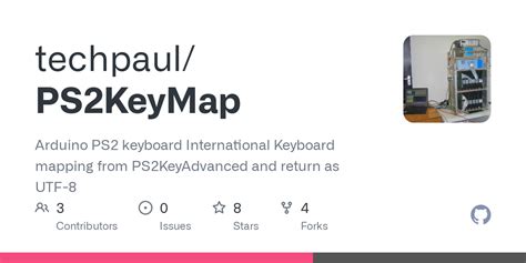 Github Techpaul Ps2keymap Arduino Ps2 Keyboard International Keyboard Mapping From