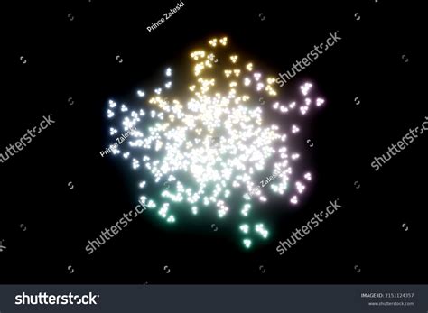Luminous Objects Using 3d Rendering Stock Illustration 2151124357