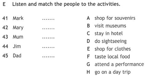 Английский язык Контрольная работа 6 класс Аудирование Английский язык ВКонтакте