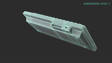 3d Macintosh Keyboard Turbosquid 2082670