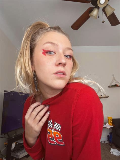 Lightning Mcqueen Costume Make Up Lightning Mcqueen Costume Costume