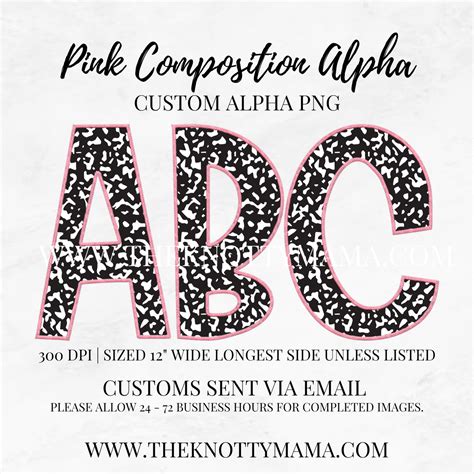 Pink Composition Alpha Custom Png The Knotty Mama