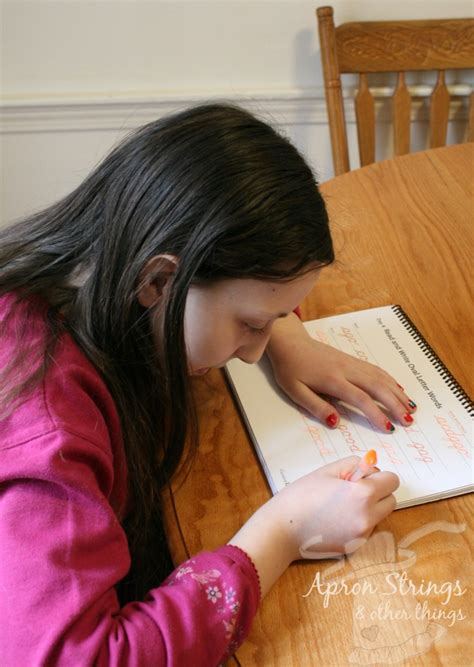 Learn Cursive Writing With CursiveLogic A Review Apron Strings Other Things