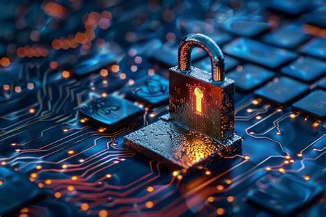 Cybersecurity Protecting Digital Assets Premium Ai Generated Image