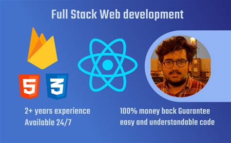 create website using react js with firebase integration by mfba11 fiverr