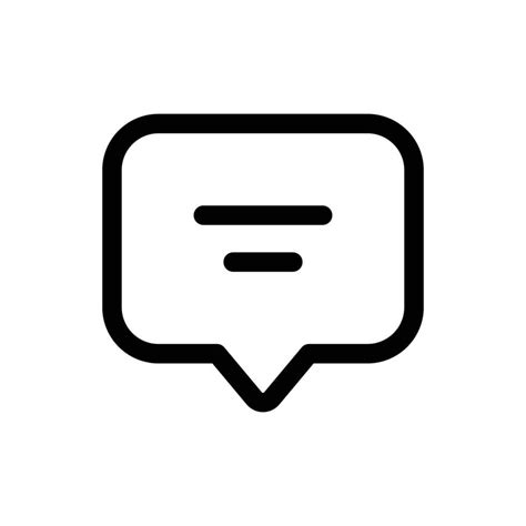 Chatting Icon In Trendy Outline Style Isolated On White Background Chatting Silhouette Symbol