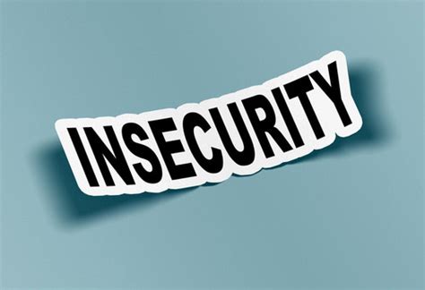 Insecurity Sticker