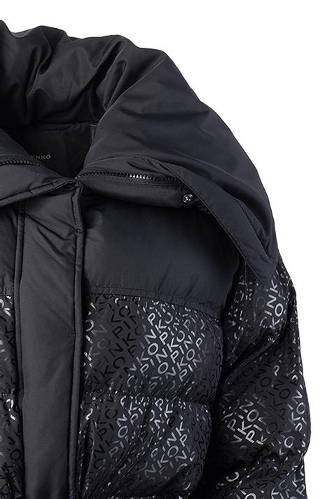 Куртка женская PINKO, цвет Черный, состав 100% полиамид. Артикул 101641 ...