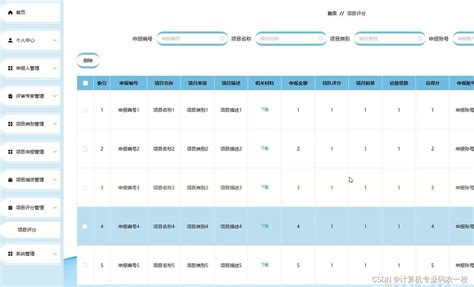 分布式微服务springcloud项目经费资金申报评审系统vuespringboot开源 项目申报评审系统 Csdn博客