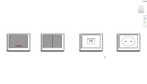 Revit Switches 3d Model Cgtrader
