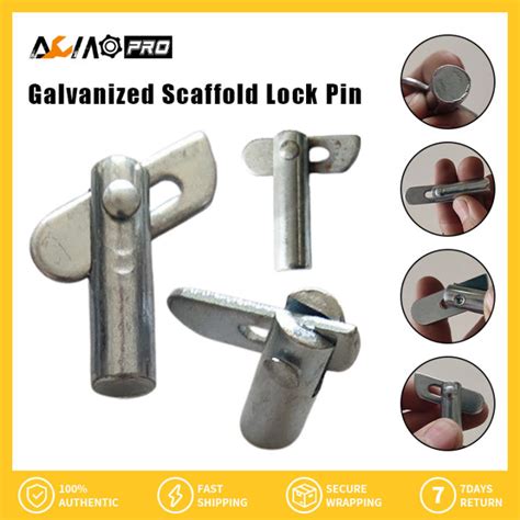 Aumopro 2pcs Scaffolding Lock Pin Gravity Pin 12mm Gravity Lock