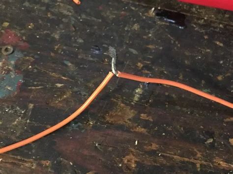 How To Put A Broken Wire Back Together Wiring Work