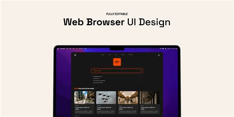 Web Browser Ui Design Figma