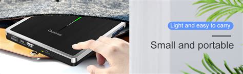 Amazon Com Guamar External Cd Dvd Drive Usb Usb C Cd Dvd Rw Burner Portable Optical Disk