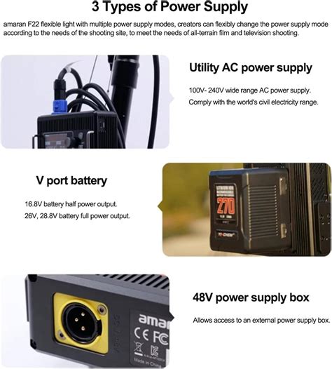 Aputure Amaran F22c Rgbww Flexible Led Video Light 2500k~7500k 200w 15 Lighting Fx With