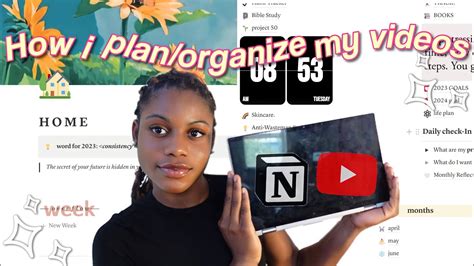 How I Planorganize My Youtube Videos Coming Up With Video Ideas Scripting Etc Youtube