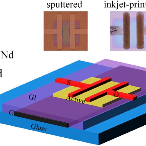 Schematic Illustration Of The TFT Structure Download Scientific Diagram