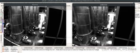 slam十四讲：undistortiamge cpp oepncv处理图像去畸变 c opencv undistortimage 矫正失败