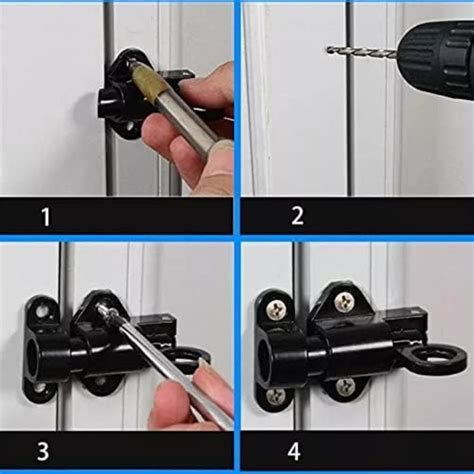 Tranca Pasador Automático Para Ventanas Y Puertas Muy Moderna Uruguay