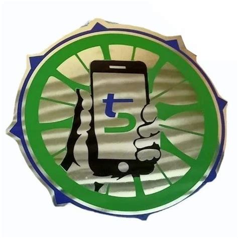 Mutilcolor Standard Ss Round Logo Name Plate Wall Mounted 03cm At