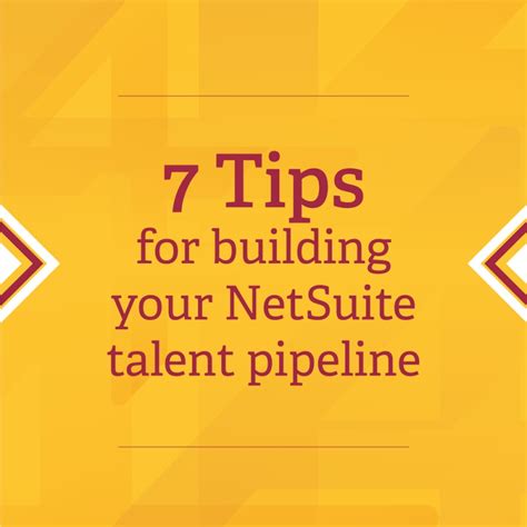 Anthony Vitale Mba On Linkedin 7 Tips For Building Your Netsuite