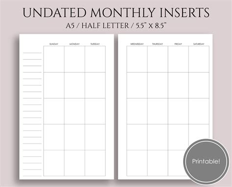 Get Organized With A Printable Planning Calendar — Calendars 123