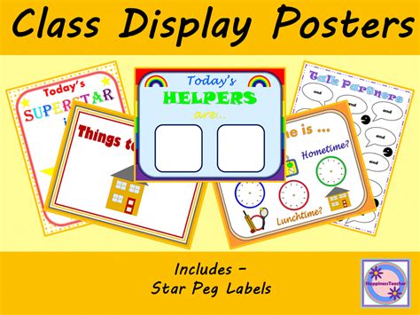 Class Display Bundle Teaching Resources