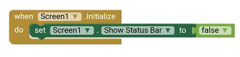 How To Hide The Status Bar In Your Thunkable Apps