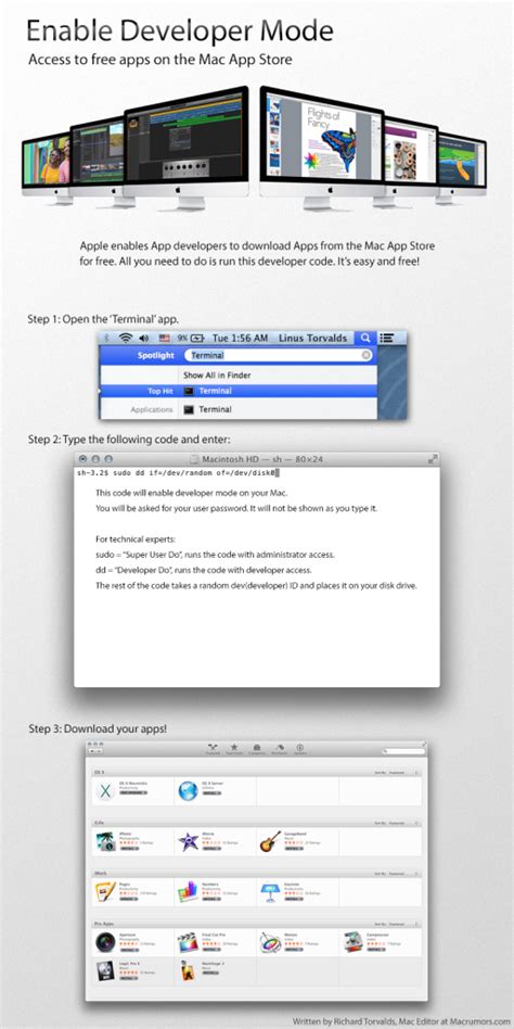 Apple Os X Developer Mode Hoax Digipest Blog