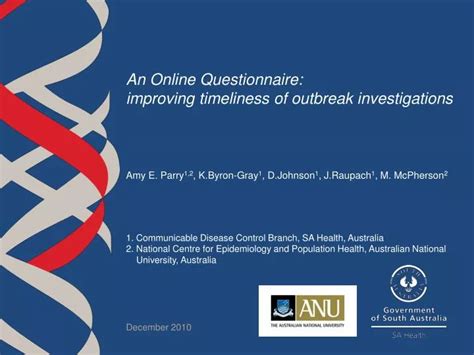 Ppt An Online Questionnaire Improving Timeliness Of Outbreak