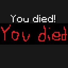 You Died の  Tenor