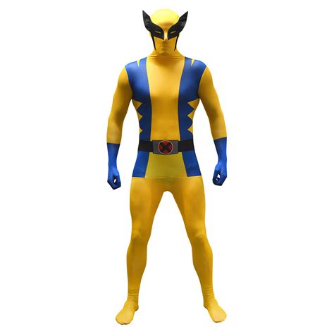 Morphsuit Adults Marvel Wolverine Yellow Iwoot