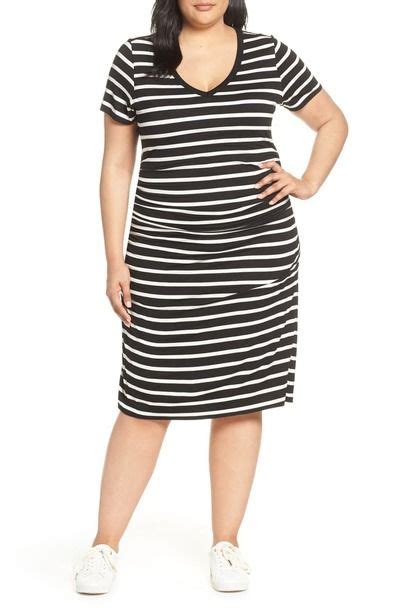 Plus Size Striped Dress Outfit Striped Dress Outfit Striped Dress