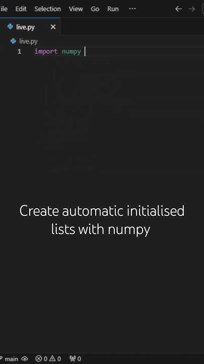 Create Lists Of Zeros In One Line Using Numpy Learnpython Pythong