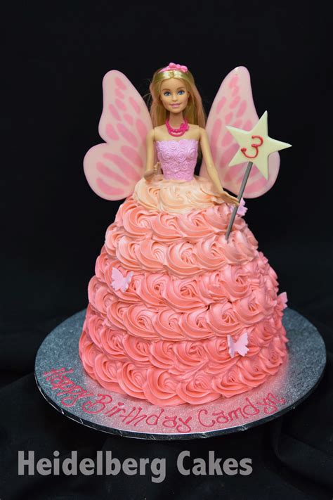 Pink Fairy Dolly Varden With Rose Pipe Heidelberg Cakes