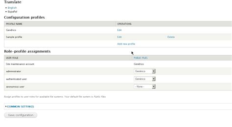 Drupal Imce Button Not Showing Despite Profiles Already Set Stack