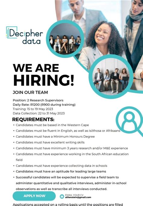 Jess Qvist On Linkedin Decipher Data Is Looking To Hire 2 Researcher