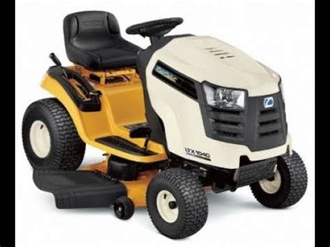 CUB CADET LTX1040 - YouTube