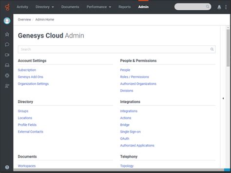 Interaction Connect Administration De Workforce Engagement
