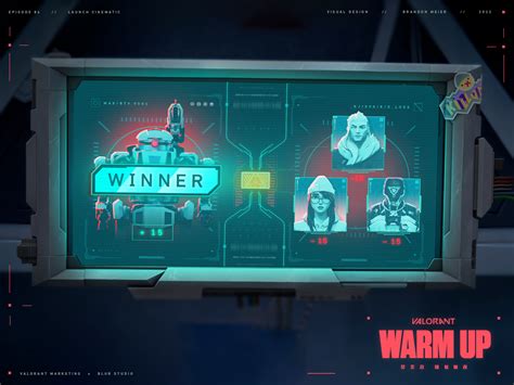 VALORANT WARM UP CG Visual Design Support By Brandon Meier For Riot Games On Dribbble