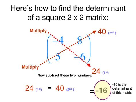 Ppt 43 Determinants And Cramers Rule Powerpoint Presentation Id3271366