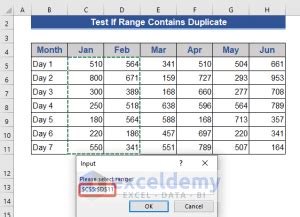 Excel VBA To Find Duplicate Values In Range 7 Examples ExcelDemy