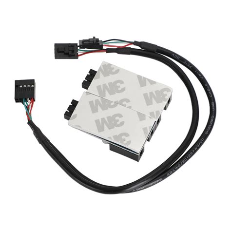 9 Pin Usb Header Male 1 To 4 Female Motherboard Extension Connector Ex