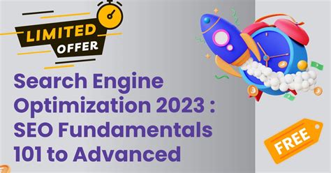 Search Engine Optimization 2023 Seo Fundamentals 101 To Advanced