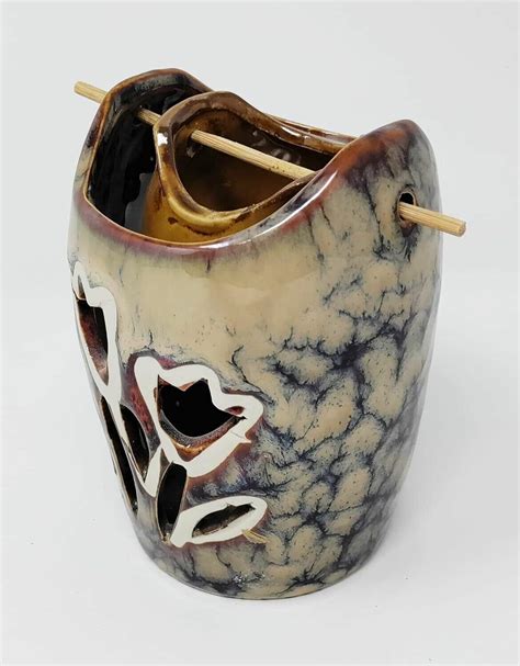 Ceramic Oil Burner And Wax Melt Burner Various Shapes Tea Light Included